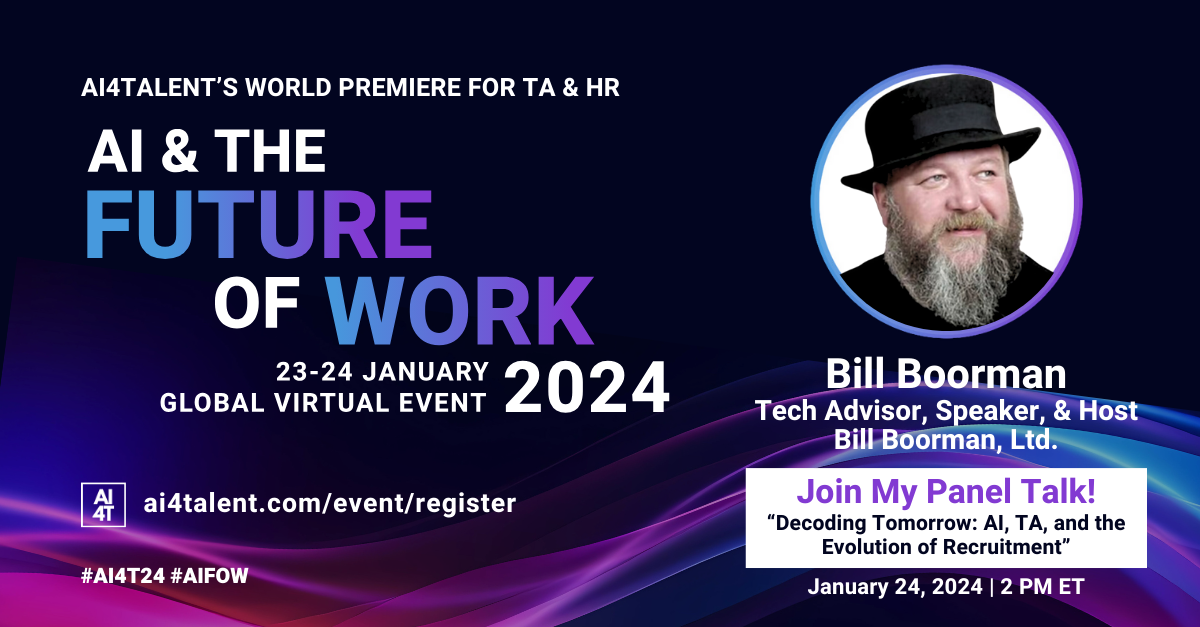 Bill Boorman - AI4Talent | The Global Virtual Event