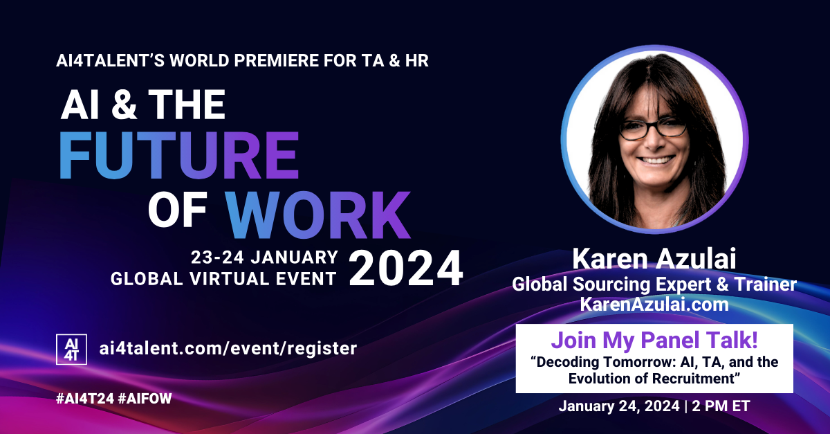 Karen Azulai - AI4Talent | The Global Virtual Event